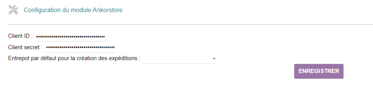 Module synchronisation Ankorstore et Dolibarr - NORD ERP CRM