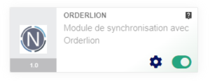 Module synchronisation Orderlion et Dolibarr - NORD ERP CRM
